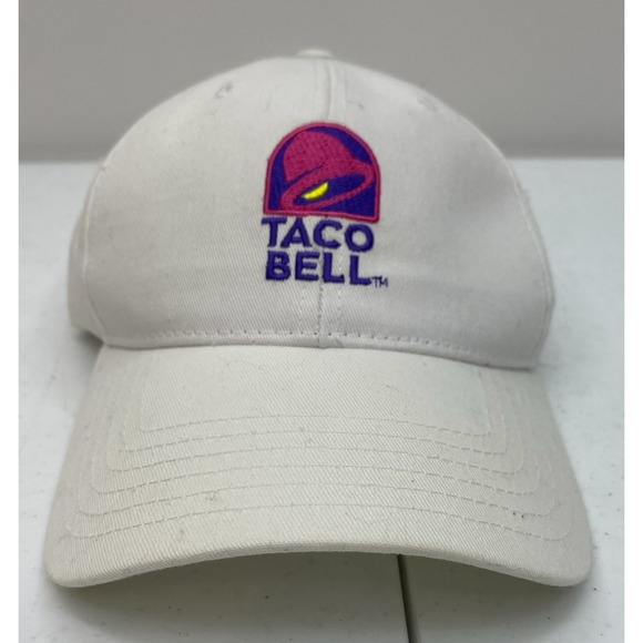 Taco Bell | Accessories | Taco Bell Hat Employee Uniform Adjustable ...